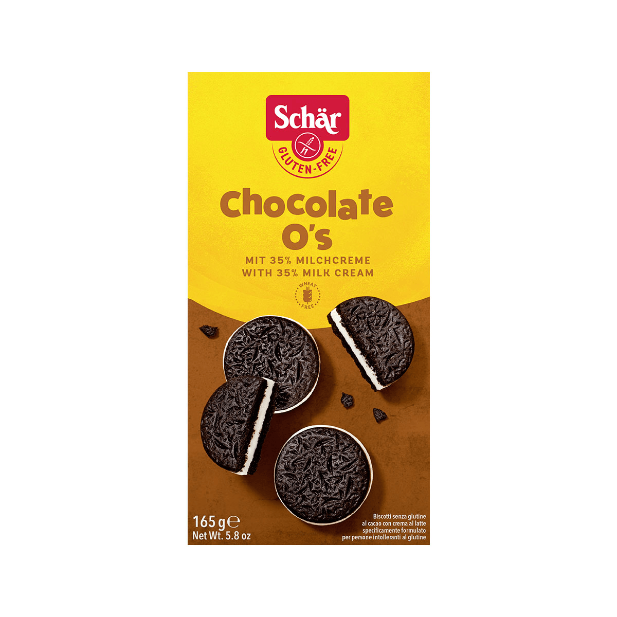 GALLETAS DE CHOCOLATE OS SCHAR 165GR