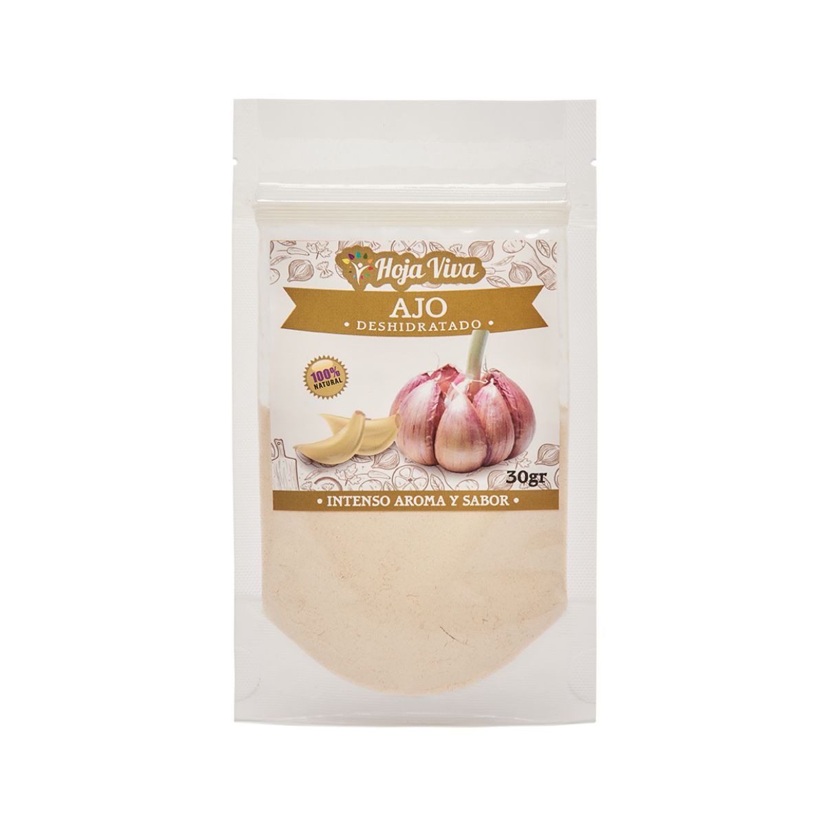 VIVA AJO DESHIDRATADO EN BOLSA 30GR