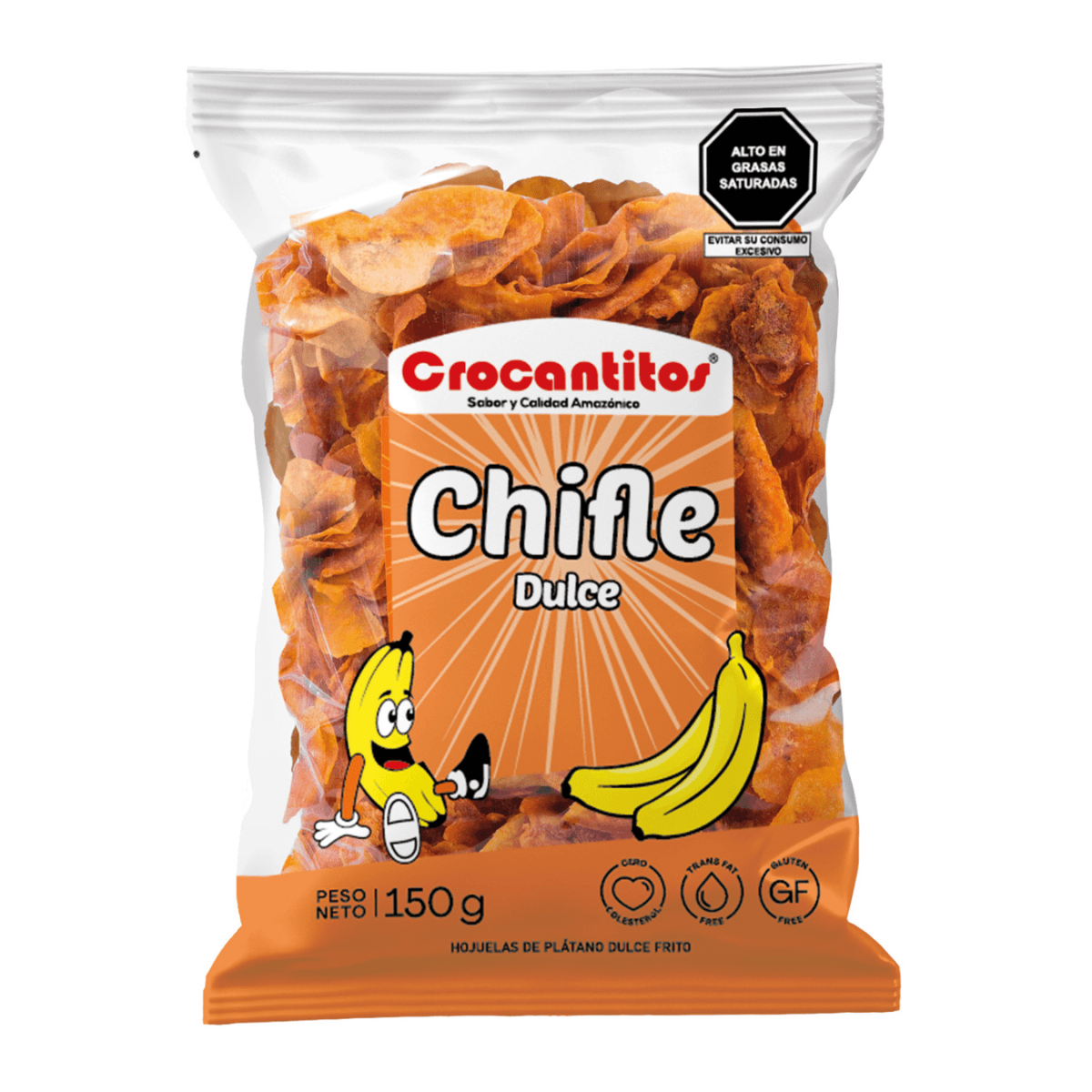 CROCANTITOS CHIFLE DULCE 150GR