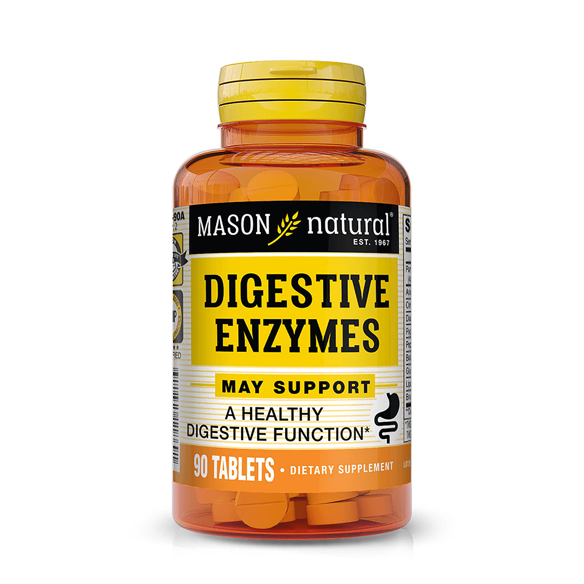 ENZIMAS DIGESTIVAS MASON 90 CAPS