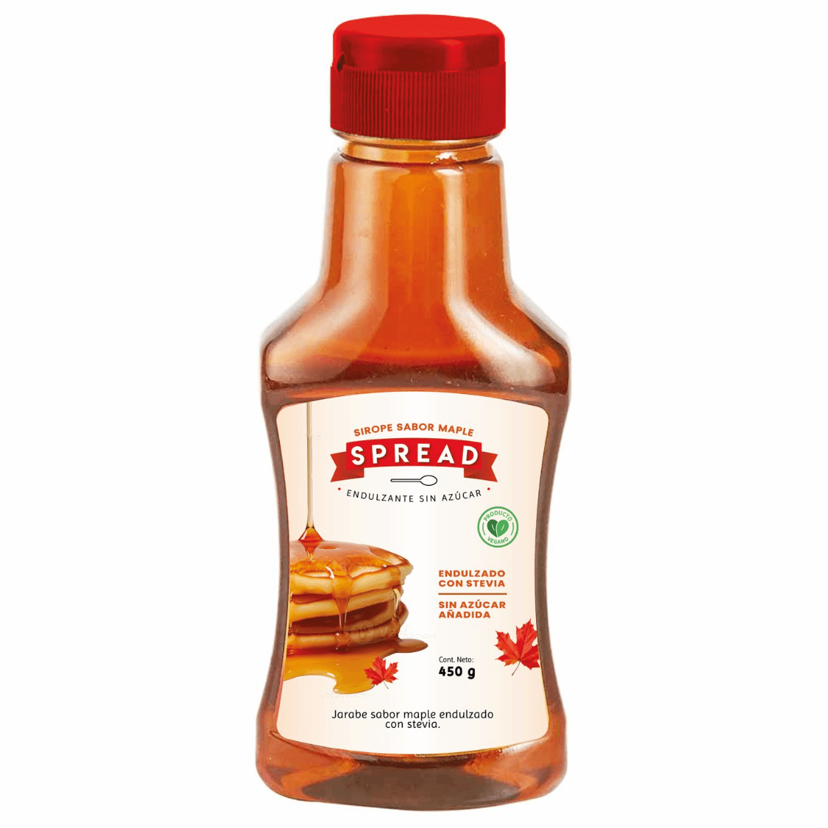 SIROPE SABOR A MAPLE 450GR SPREAD