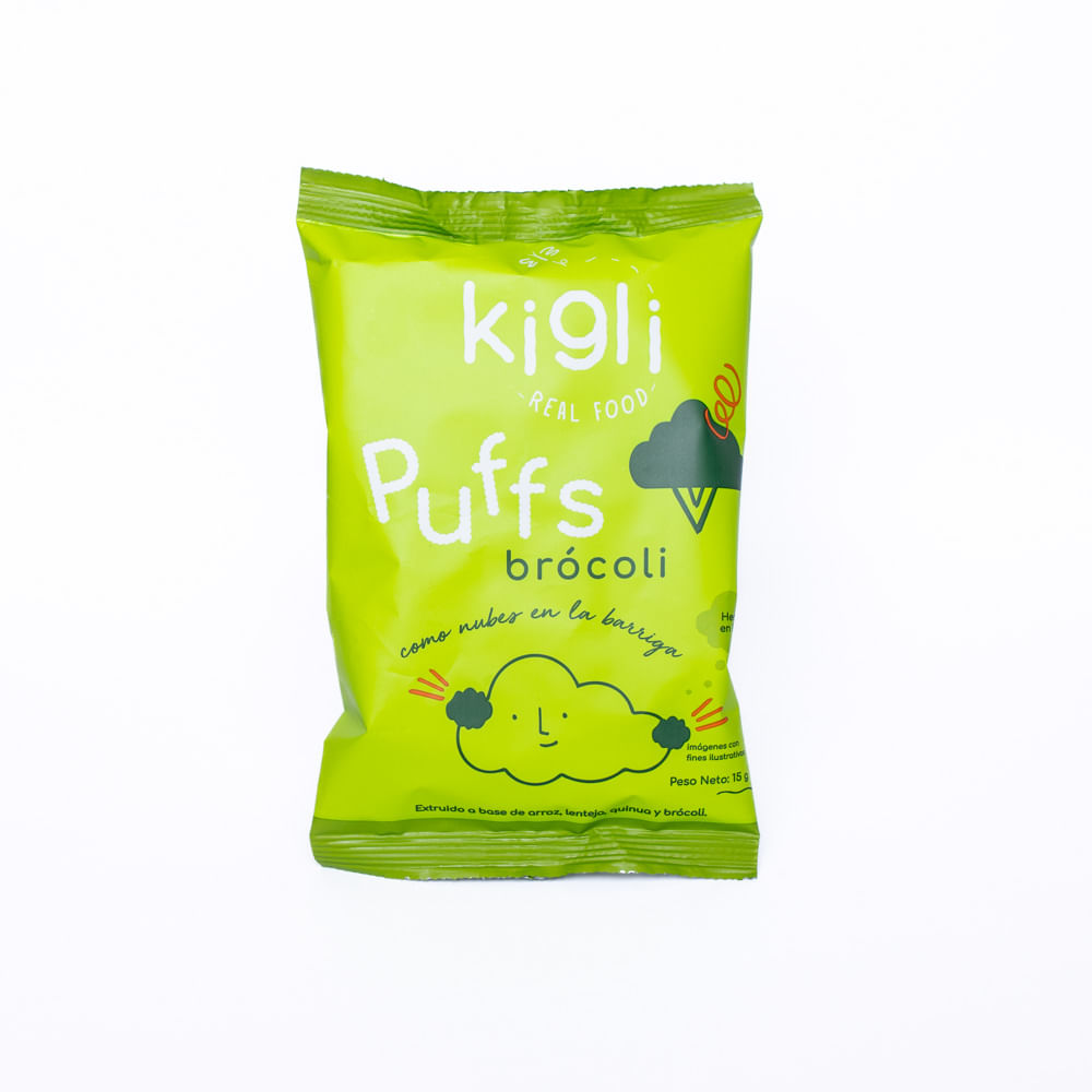 KIGLI PUFFS BROCOLI 15GR