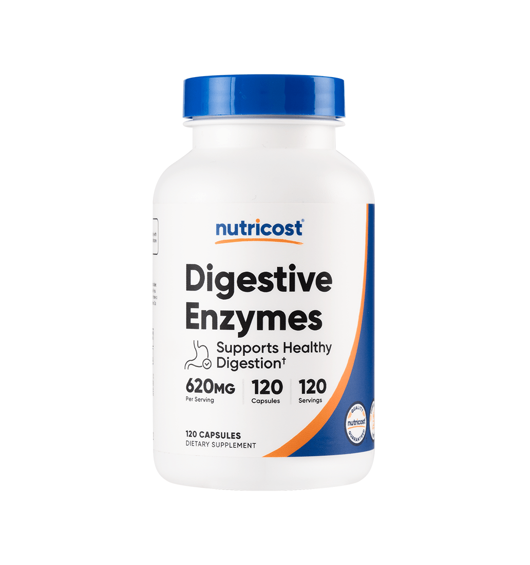 ENZYMES DIGESTIVAS NUTRICOST X620MG X120CAPS
